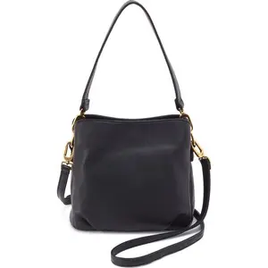 Hobo Starr Convertible Leather Shoulder Bag - Black