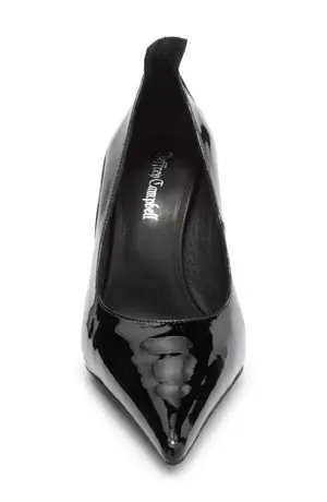 Jeffrey Campbell Pointed-toe Pump - Black Patent