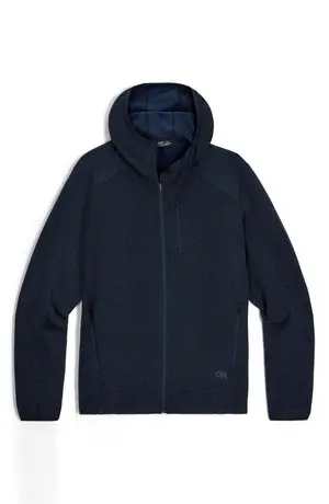 OUTDOOR RESEARCH Crescent Fleece Hooded Jacket - Dark Navy