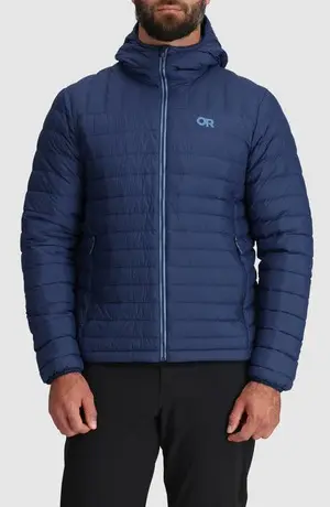 OUTDOOR RESEARCH Transcendent Hooded Down Puffer Jacket - Cenote
