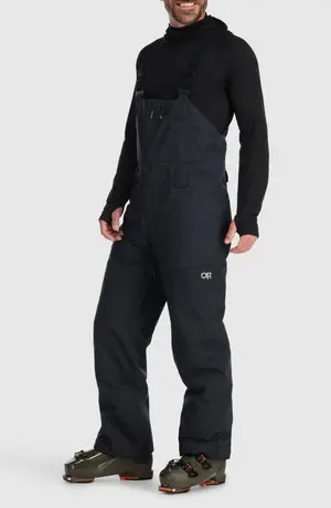 OUTDOOR RESEARCH Waterproof Insulated Bibs - Black