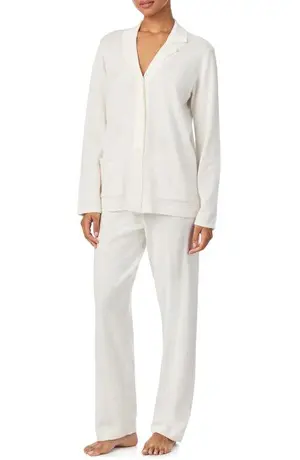 Ralph Lauren Cotton & Cashmere Pajamas - Cream