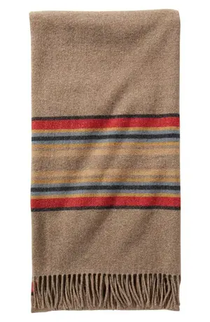 Pendleton 5th Avenue Throw Blanket - Mineral Umber