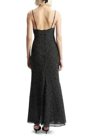 Bardot Monroe Cowl Neck Maxi Dress