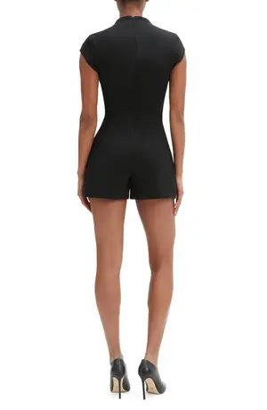 Bardot Delphi Cap-sleeve Playsuit