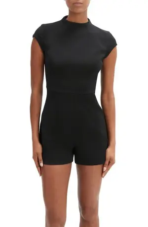 Bardot Delphi Cap-sleeve Playsuit