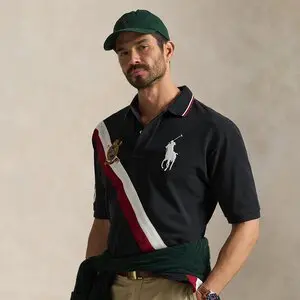 Ralph Lauren Big Pony 20th Anniversary Polo Shirt - Polo Black