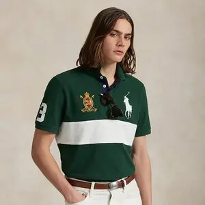 Ralph Lauren White Button Down Polo