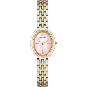 Tory Burch The Oval Bracelet Watch - Two Tone