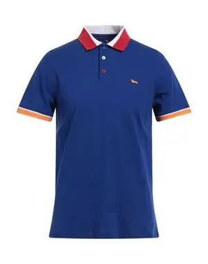 HARMONT & BLAINE Polo Shirt Size Cotton - Blue