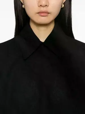 JIL SANDER Wool Collared Top