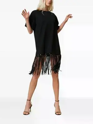 TWINSET Sequin-fringe T-shirt