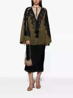 Christopher Esber Lace Paneled Tunic