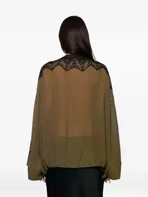 Christopher Esber Lace Paneled Tunic