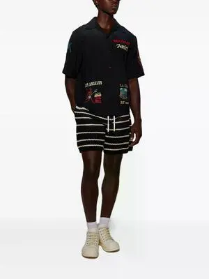 Amiri Striped Knit Shorts