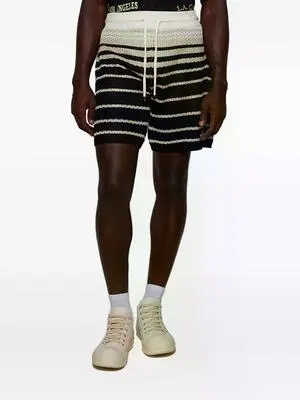 Amiri Striped Knit Shorts