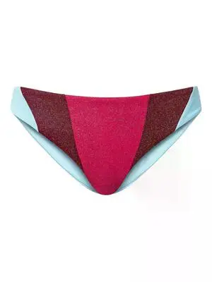 TWINSET Colour-block Glitter Bikini Bottom