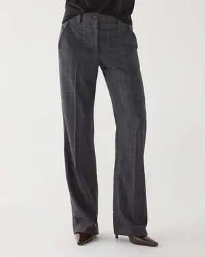 Veronica De Piante Avery Plaid Trousers