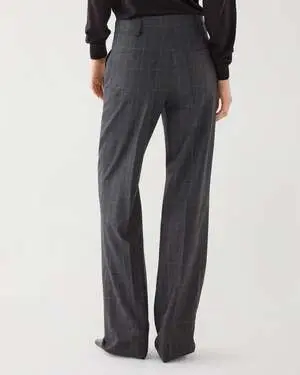 Veronica De Piante Avery Plaid Trousers