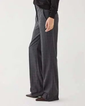 Veronica De Piante Avery Plaid Trousers