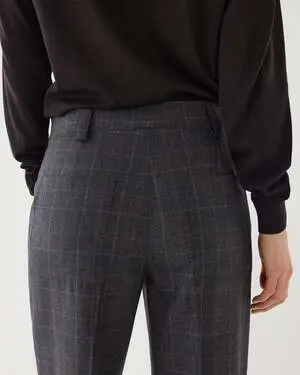 Veronica De Piante Avery Plaid Trousers