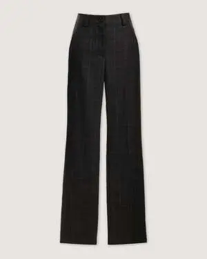 Veronica De Piante Avery Plaid Trousers