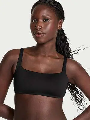 Victoria's Secret Body Victoria Luxe Contour Scoop Lightly Lined Bra - Black