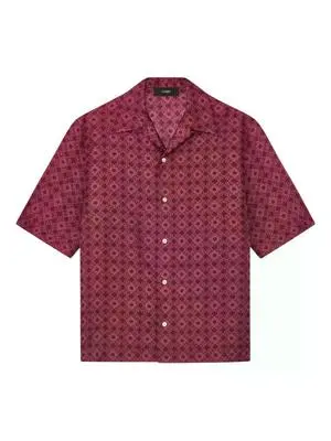 Amiri Collared Patterned Shirt