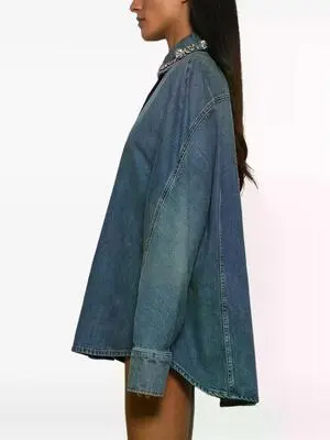 Givenchy Crystals-embellished Cotton Shirt