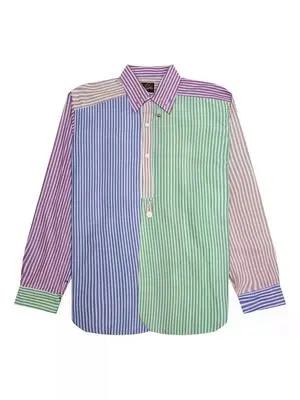 Needles Striped Panelled Shirt