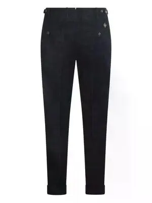 Jacob Cohen Pleated-front Cuffed Cotton Jeans