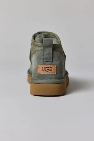 UGG Classic Ultra Mini Ankle Boot - Moss Green