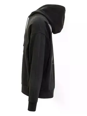 44 LABEL GROUP Logo-print Hoodie - Black