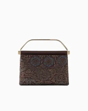 Giorgio Armani Small Rhinestone Handbag - Patterned