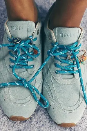 BRONX Myr-aa Suede Sneakers - Baby Blue