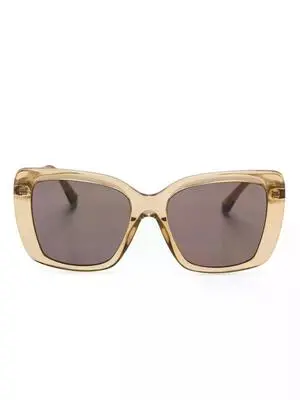 Burberry Square-frame Sunglasses - Neutrals