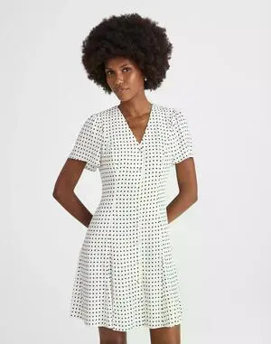 Madewell Button-front Mini Dress