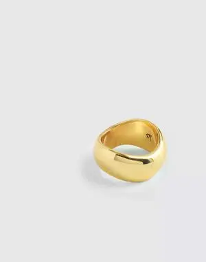 Madewell Sculpted Statement Ring - Antique Gold
