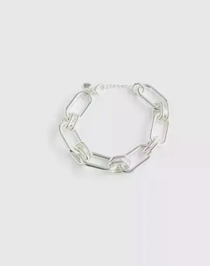 Madewell Chunky Chain Bracelet - Polished Silver