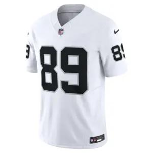 Nike Brock Bowers Las Vegas Raiders Dri-fit Nfl Limited Jersey - White