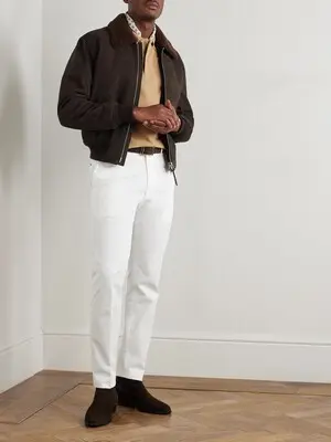 TOM FORD Shearling Bomber Jacket
