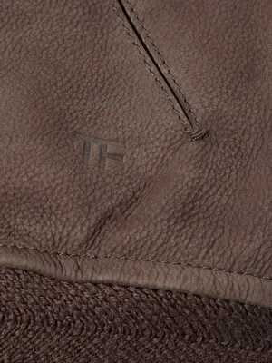 TOM FORD Shearling Bomber Jacket