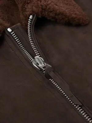 TOM FORD Shearling Bomber Jacket