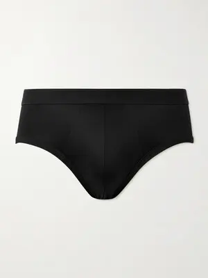 Zimmerli Sea Island Cotton Briefs - Black