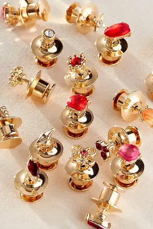 Free People Petite Pin Set - Red