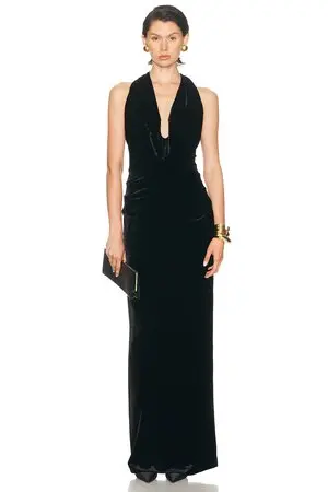 Rachel Gilbert Plunge Evening Dresses