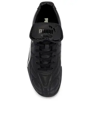 PUMA King Indoor Premium Sneakers - Puma Black & Puma White