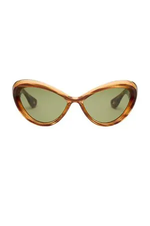 JEAN PAUL GAULTIER Parisian Cat Sunglasses - Brownecaille