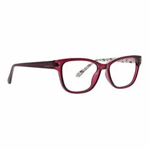 VERA BRADLEY Tallulah Blue Light Reader Glasses - Red