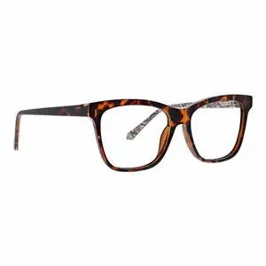 VERA BRADLEY Aspen Blue Light Reader Glasses - Brown/pink